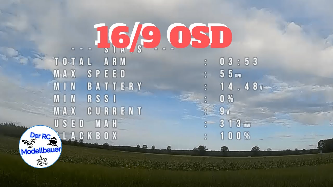 DJI FPV System rooten, OSD auf 16/9 anpassen und OSD-Overlay ...