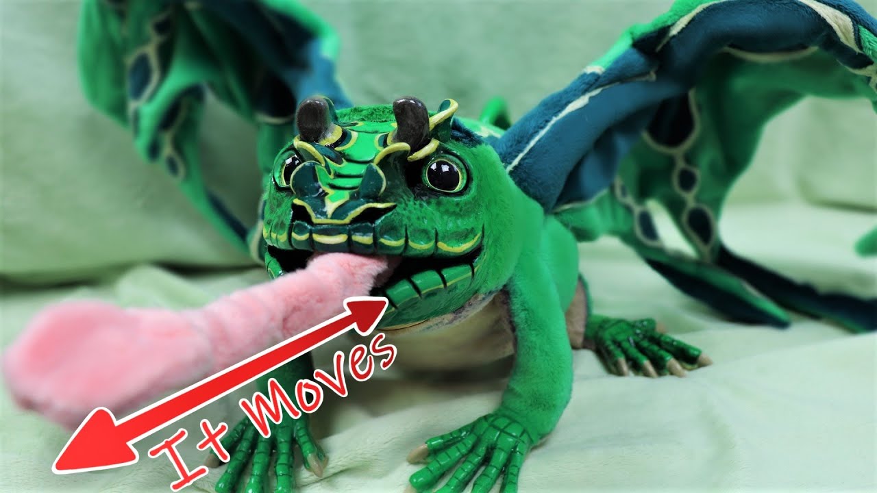 Cute Frog Dragon || Poseable Art Doll Tutorial - YouTube