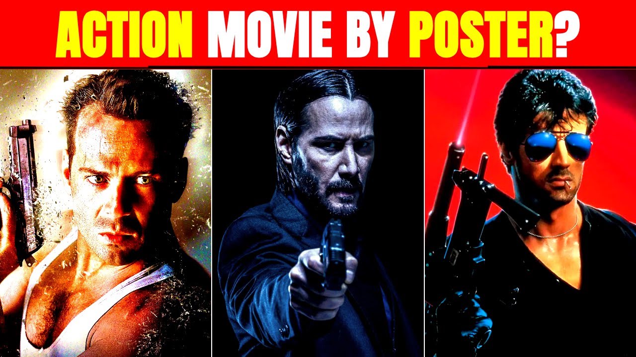 GUESS 105 ACTION Movies From Just The POSTER! - YouTube