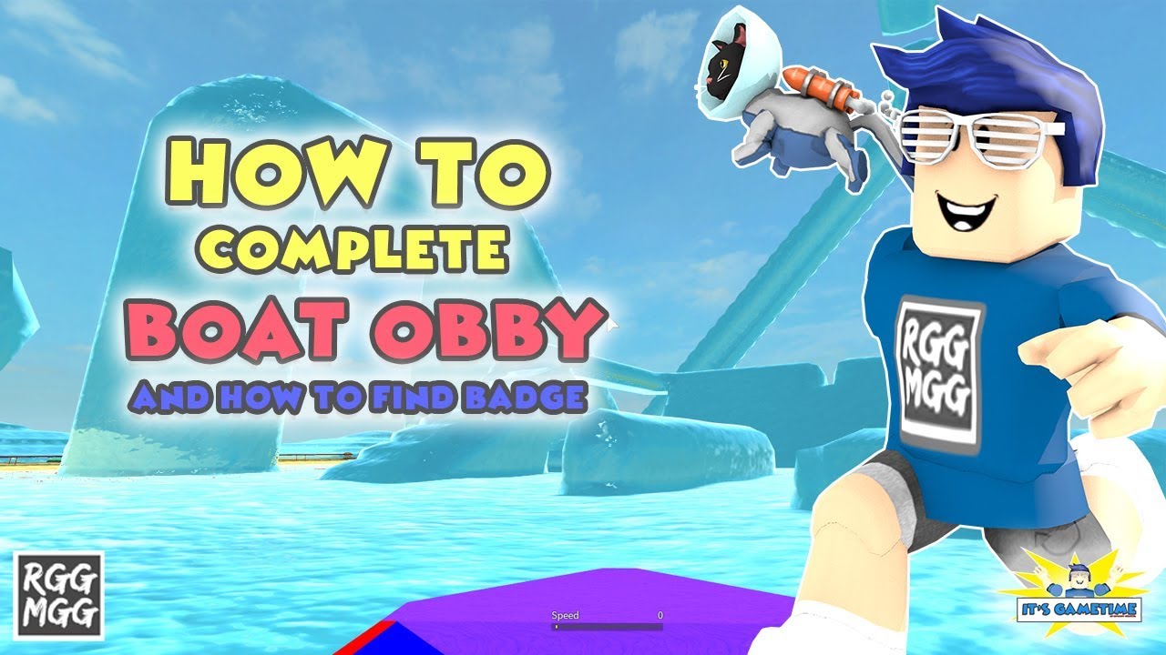 How To Complete Boat Obby and How To Find Game Badge - YouTube