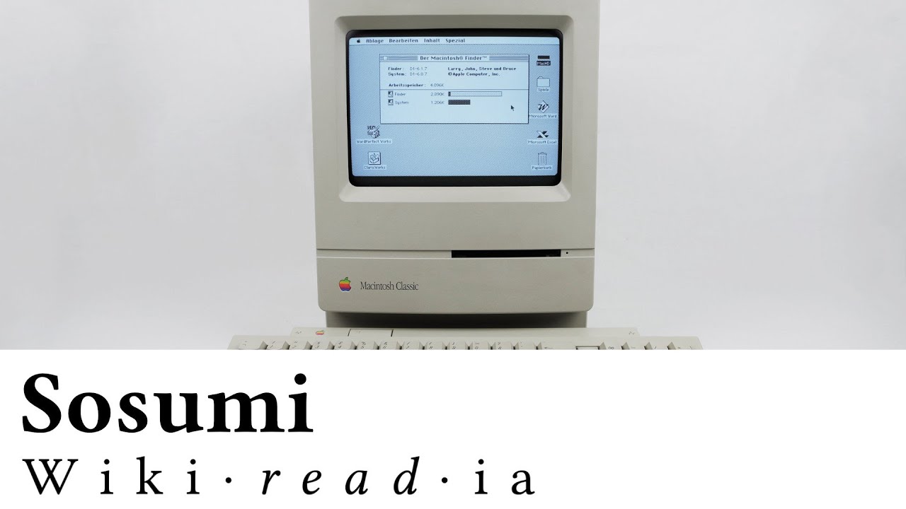 Sosumi - Wikireadia - YouTube