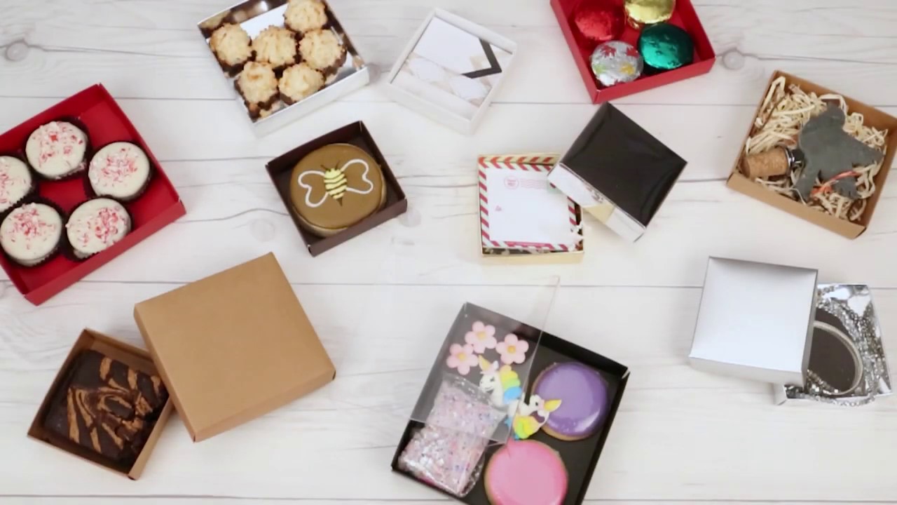 Paper Box Bottoms by ClearBags - YouTube