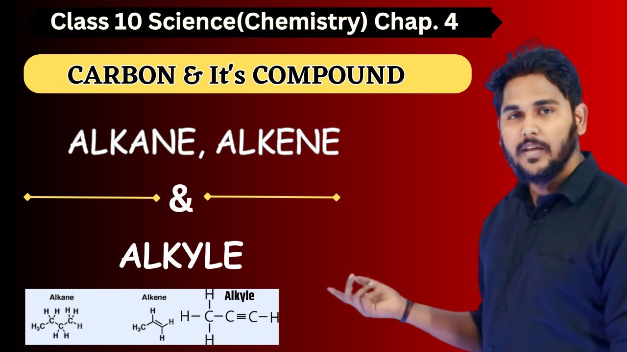 Chap - 4 Carbon and Its Compound Class 10 | Alkanes, Alkenes & Alkynes ...