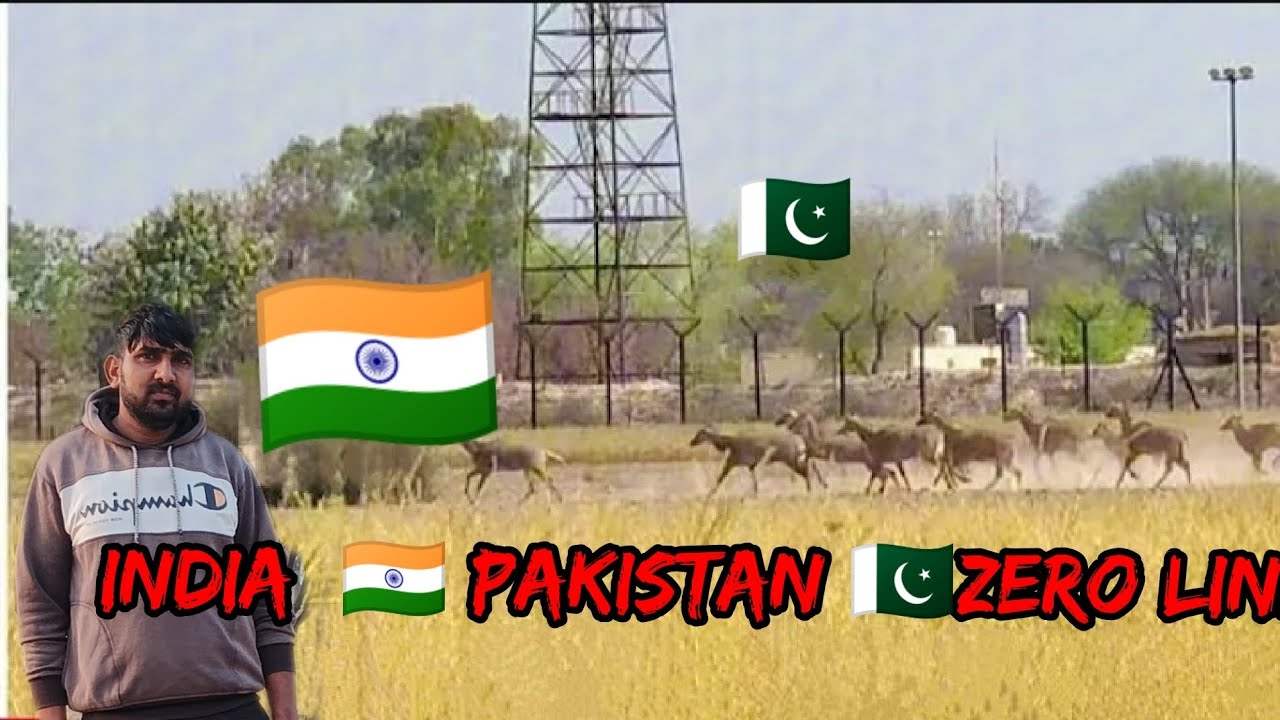 INDIA And Pakistan Zero Line Border 🇮🇳 || GP_Rajputvlogs79 #vlog #india ...