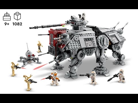Building the LEGO AT-TE Set (Part 2) | Chill Stream - YouTube