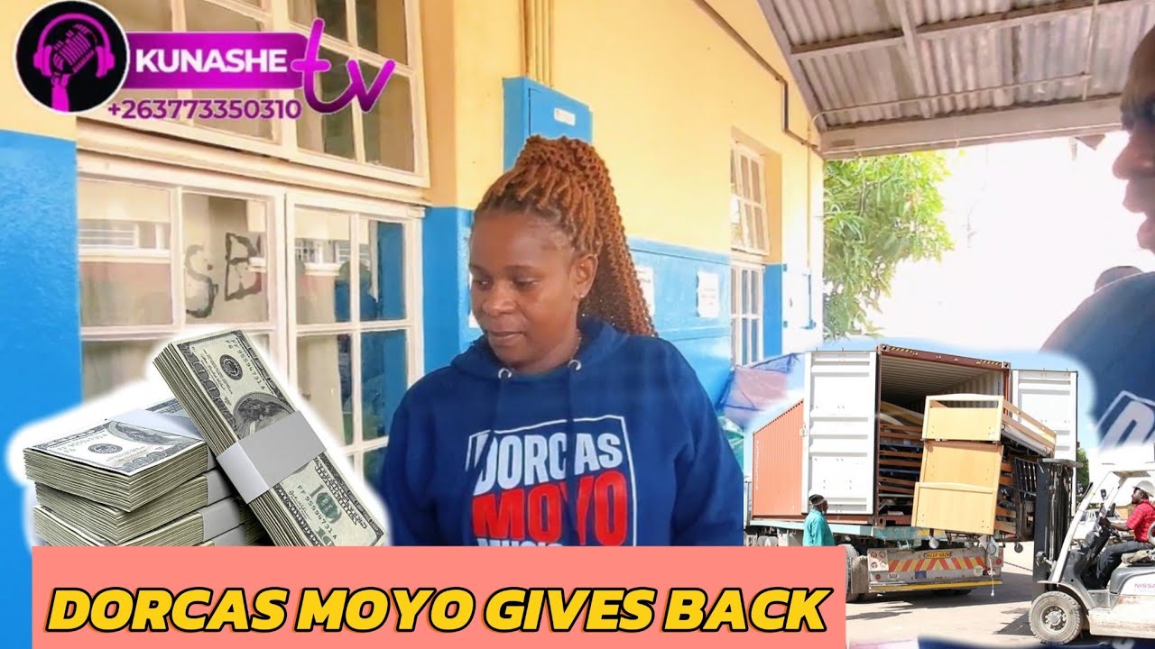 Dorcas Moyo Donates to Mutare General Hospital - YouTube