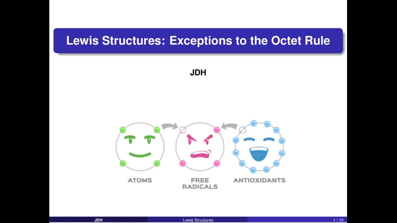 Lewis Structures: Exceptions to the Octet Rule - YouTube