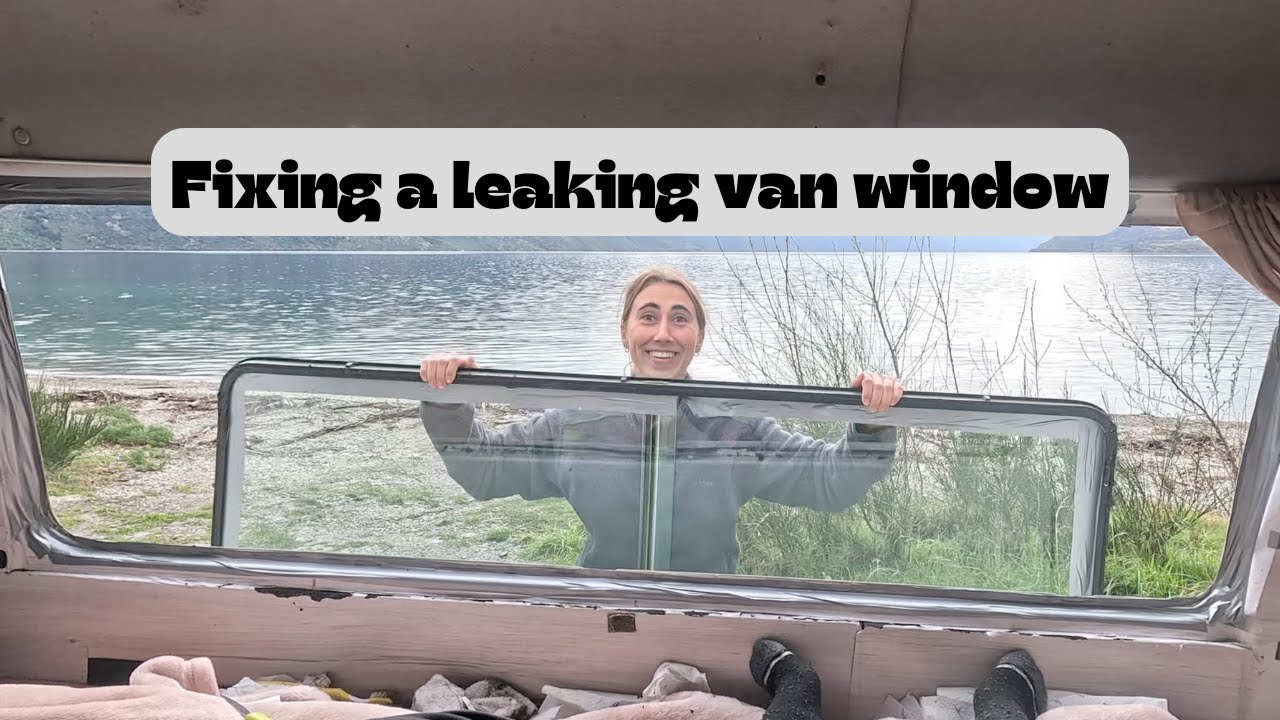 Fixing a van window - YouTube