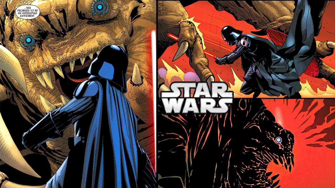 How Palpatine ORDERED a Rancor to KILL Darth Vader (CANON) - Star Wars ...
