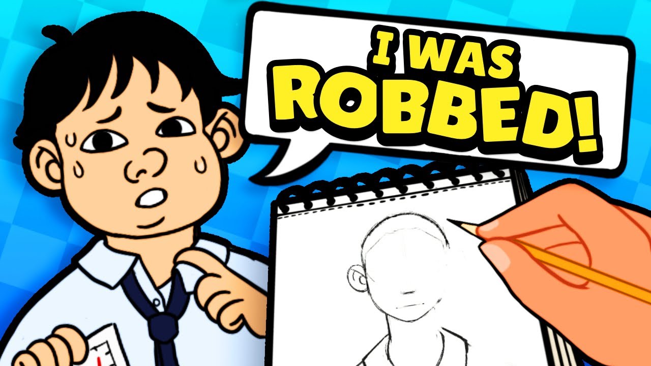 I made a police sketch artist game in 48 hours - YouTube