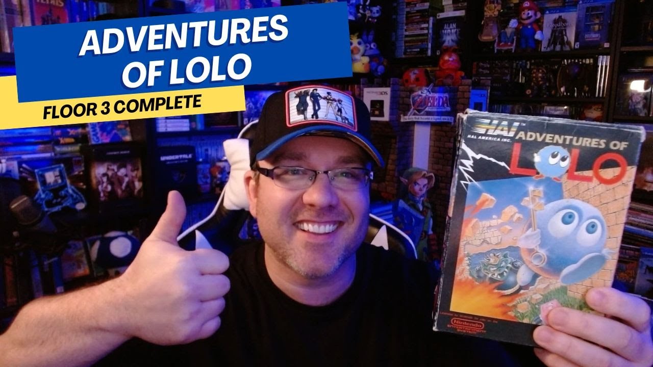 Adventures of Lolo Walkthrough - Floor 3 [Nintendo NES] - YouTube