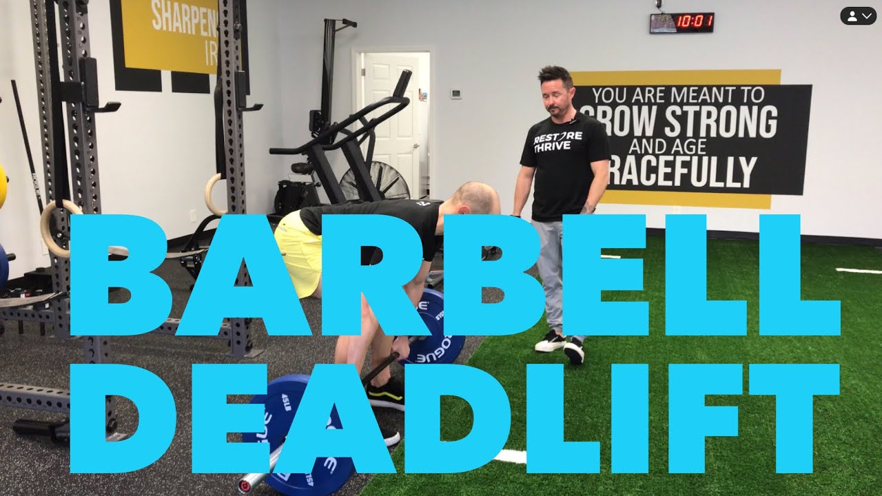 The Barbell Deadlift: Barbell Basics Part 2 - YouTube