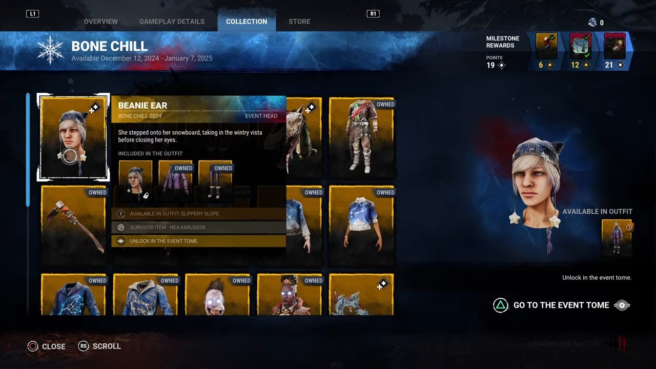 (LIVE) DEAD BY DAYLIGHT ️ BoneChill / Completing Nea Outfit Slippery ...
