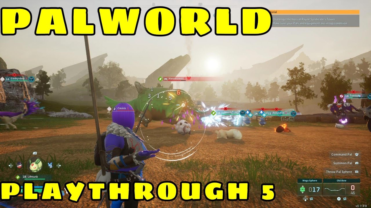 Embarking on an Epic Journey: Palworld Gameplay Part 5 - YouTube