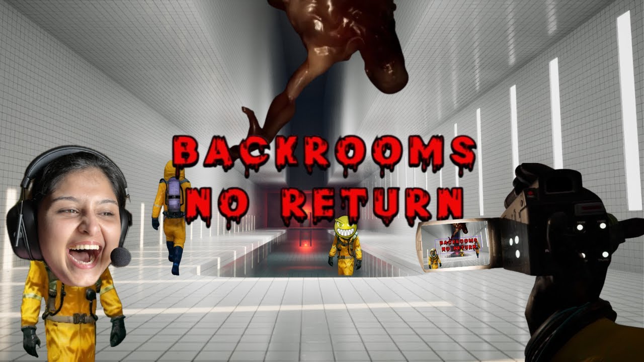 BACKROOMS: NO RETURN Scary moments that make you giggle! - YouTube