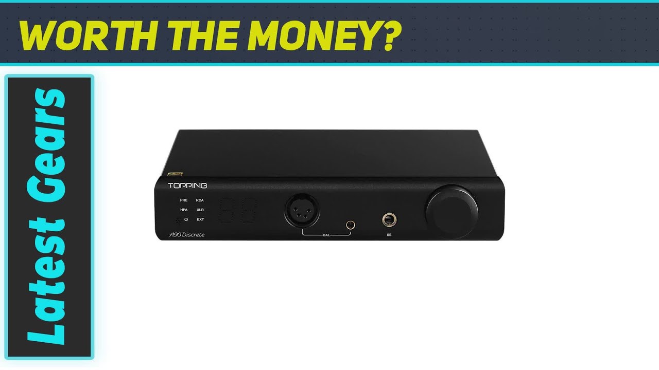 Unleashing the Power: TOPPING A90D Headphone Amplifier Review - YouTube