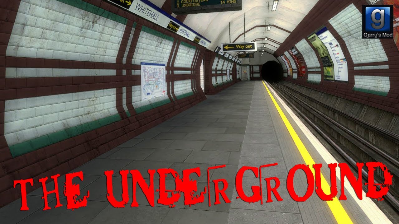 GMod Horror Map. The Underground. - YouTube