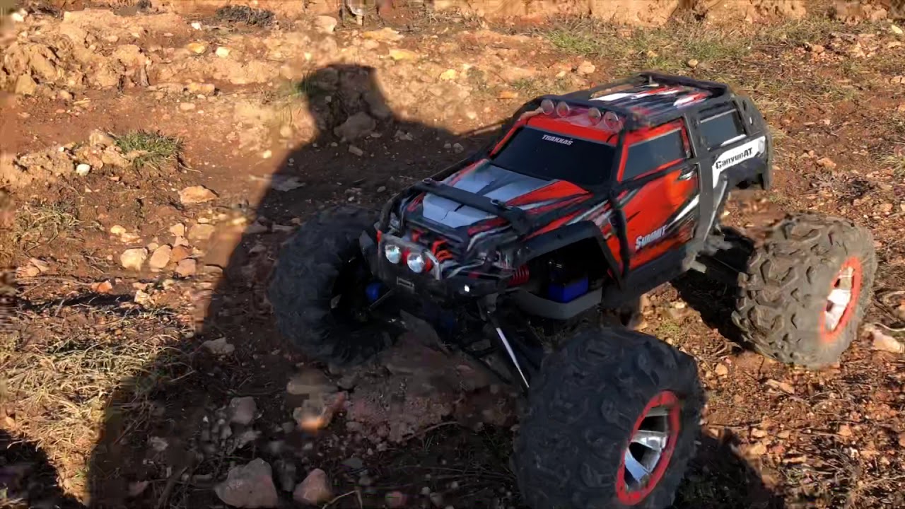 TRAXXAS SUMMIT RC CAR IN HUNGARY - YouTube