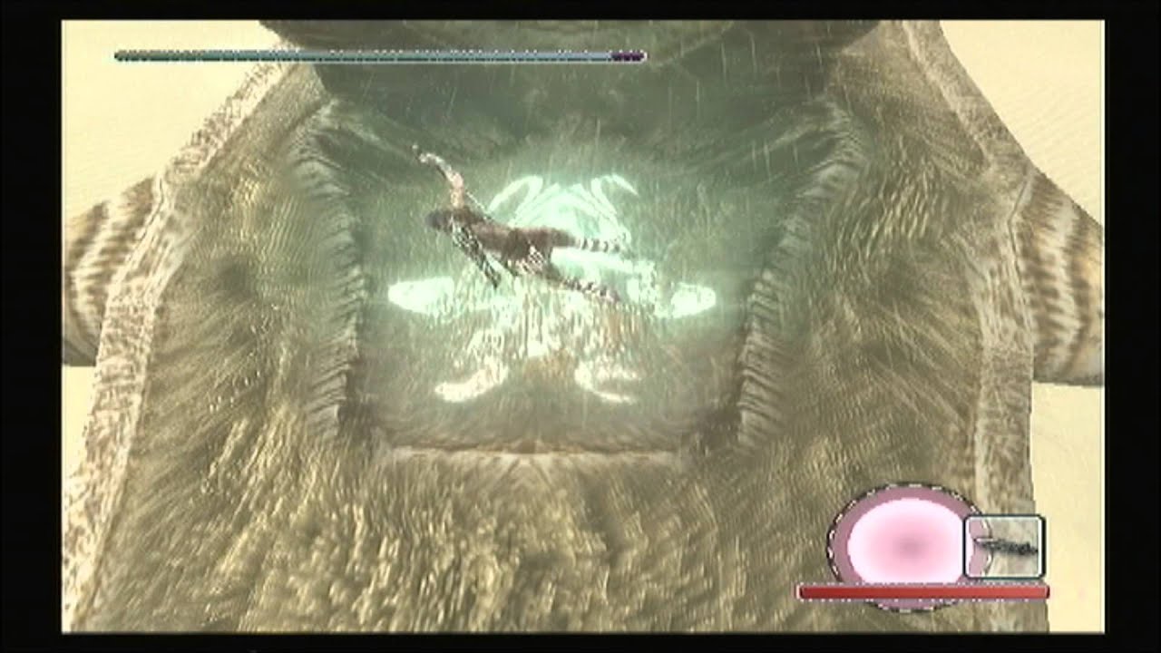 Shadow of the Colossus: #14- Flying Sand Snake Titan - YouTube