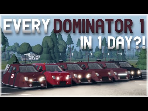 Can I Intercept Tornadoes With Every Dominator 1 In A Single Day?! Roblox Twisted Part. 86