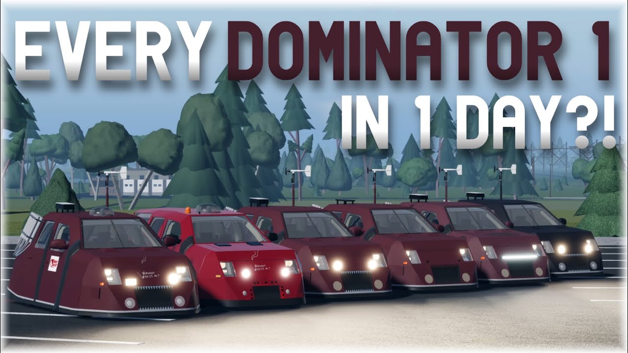 Can I Intercept Tornadoes With Every Dominator 1 In A Single Day ...