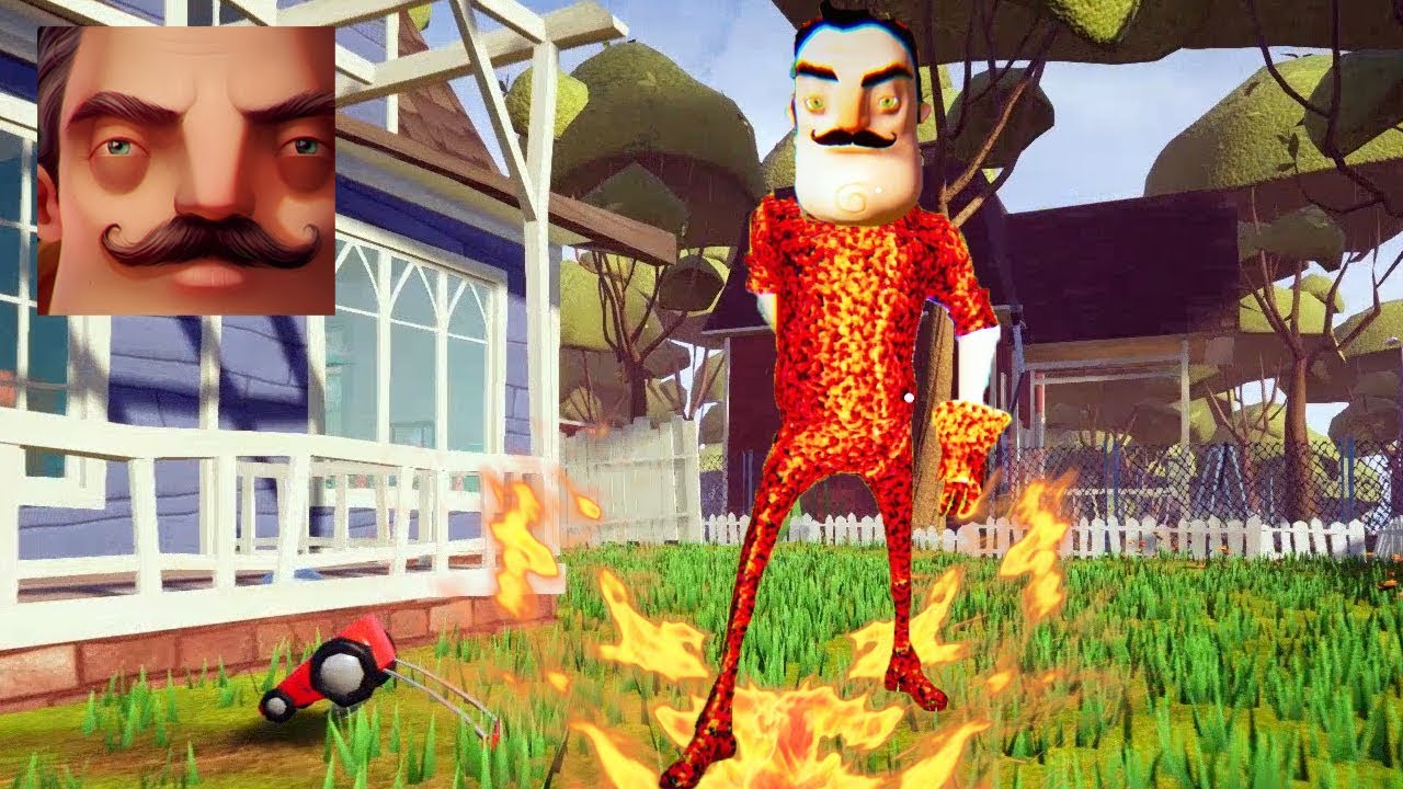 HELLO NEIGHBOR LAVA - My New Neighbor LAVA Act 1 Gameplay Walkthrough ...