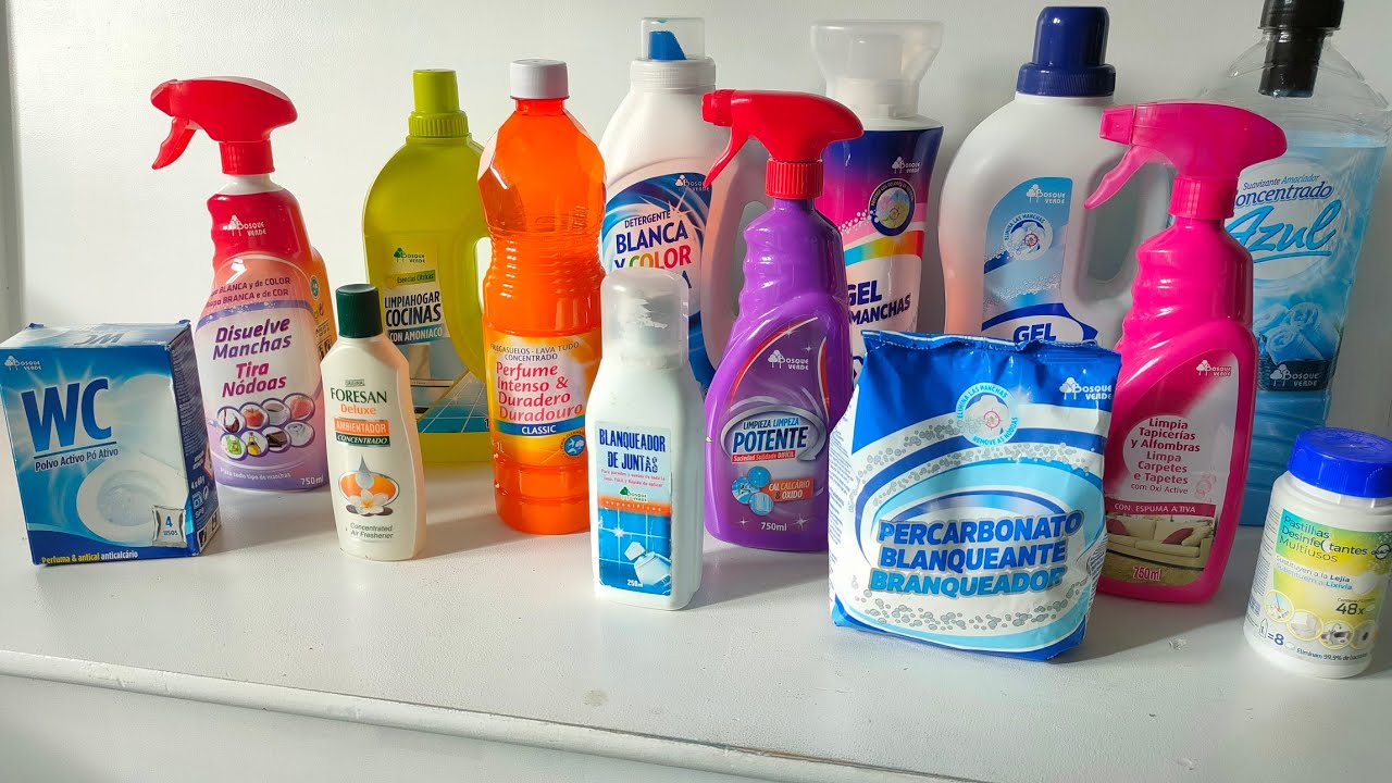 💜Mis favoritos limpieza MERCADONA 🧽 Bosqueverde - YouTube