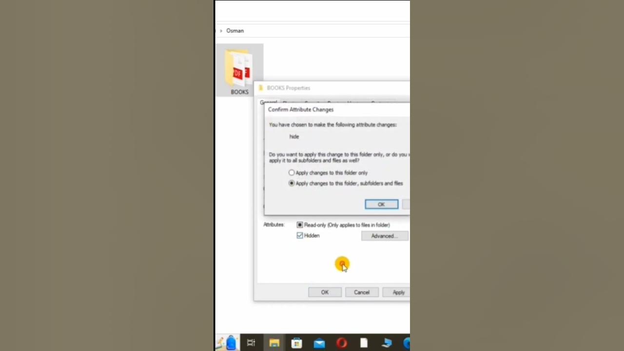 🤔hide Any Folder In Pc Computerscience Shortcuts Window Computershortcuts Hidefolder