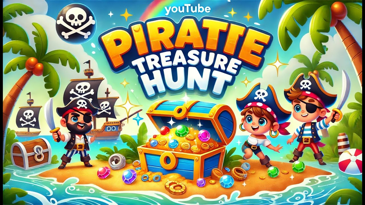 Pirate Treasure Hunt | Kids song | Little Star - YouTube