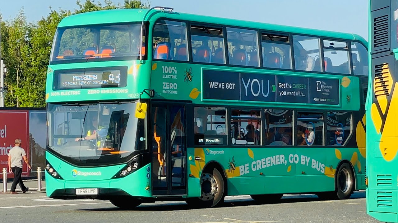 Stagecoach Bus Manchester 14023 On 43 From Manchester Airport To ...