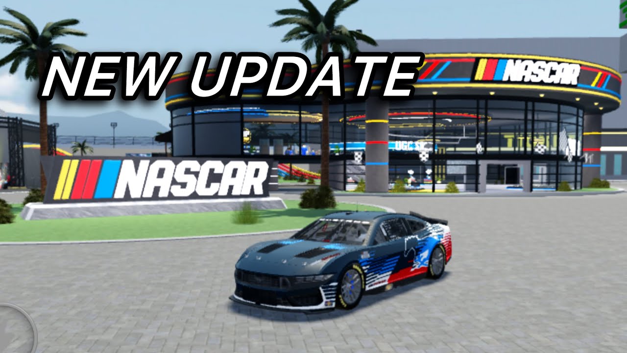 THE NEW NASCAR UPDATE IN ROBLOX DRIVING EMPIRE - YouTube