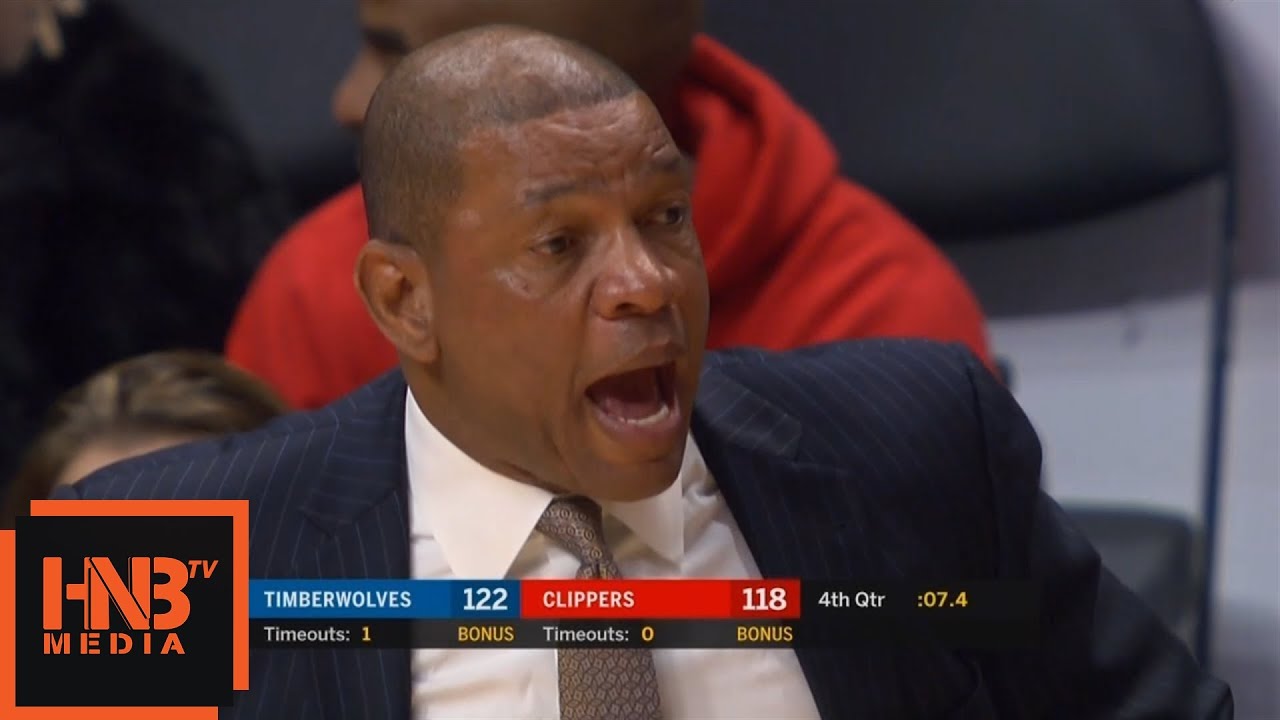 Doc Rivers & Mike Woodson Ejected From The Game / LA Clippers vs ...
