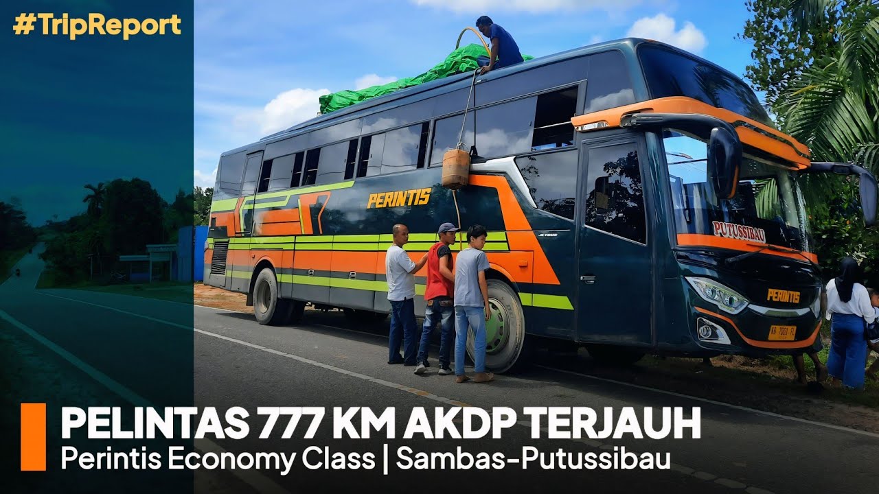 BUS BESAR AKDP TERJAUH INDONESIA !!! | Trip Report Perintis Economy ...