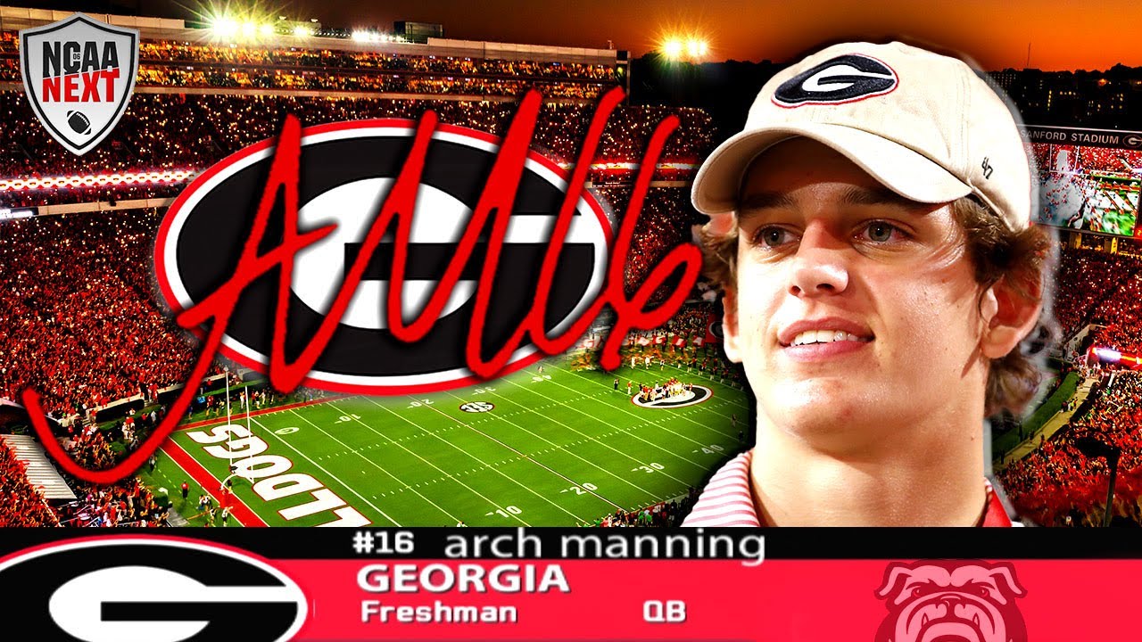 ARCH MANNING TRANSFERS TO GEORGIA! THE DYNASTY BEGINS | NCAA NEXT 25 ...