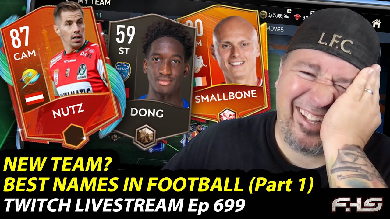 BEST NAMES IN FOOTBALL? TEAM BUILD (Part 1) - FC Mobile (FIFA) 22 ...