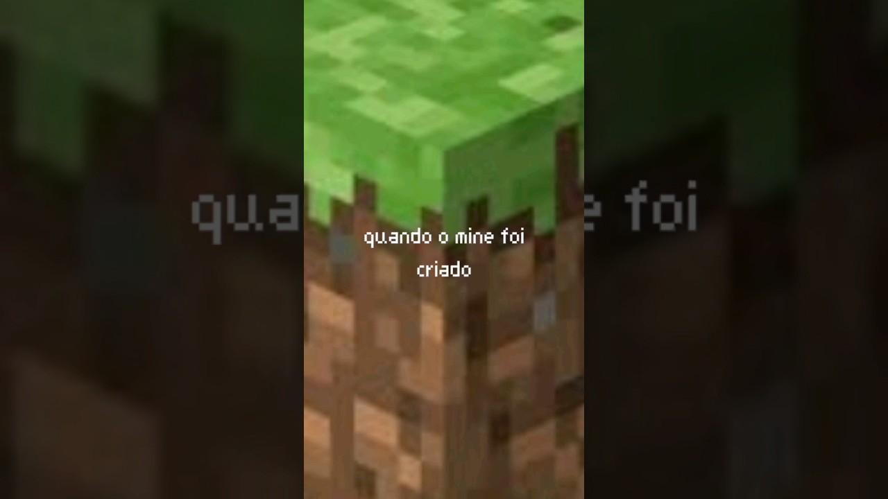 quando o minecraft foi criado #minecraft #minecraftshorts - YouTube