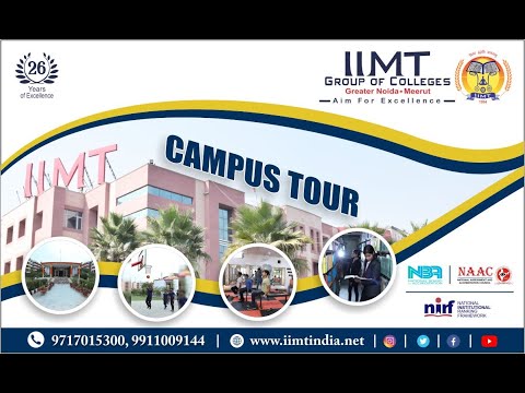 Campus Tour of IIMT Group of Colleges. - YouTube