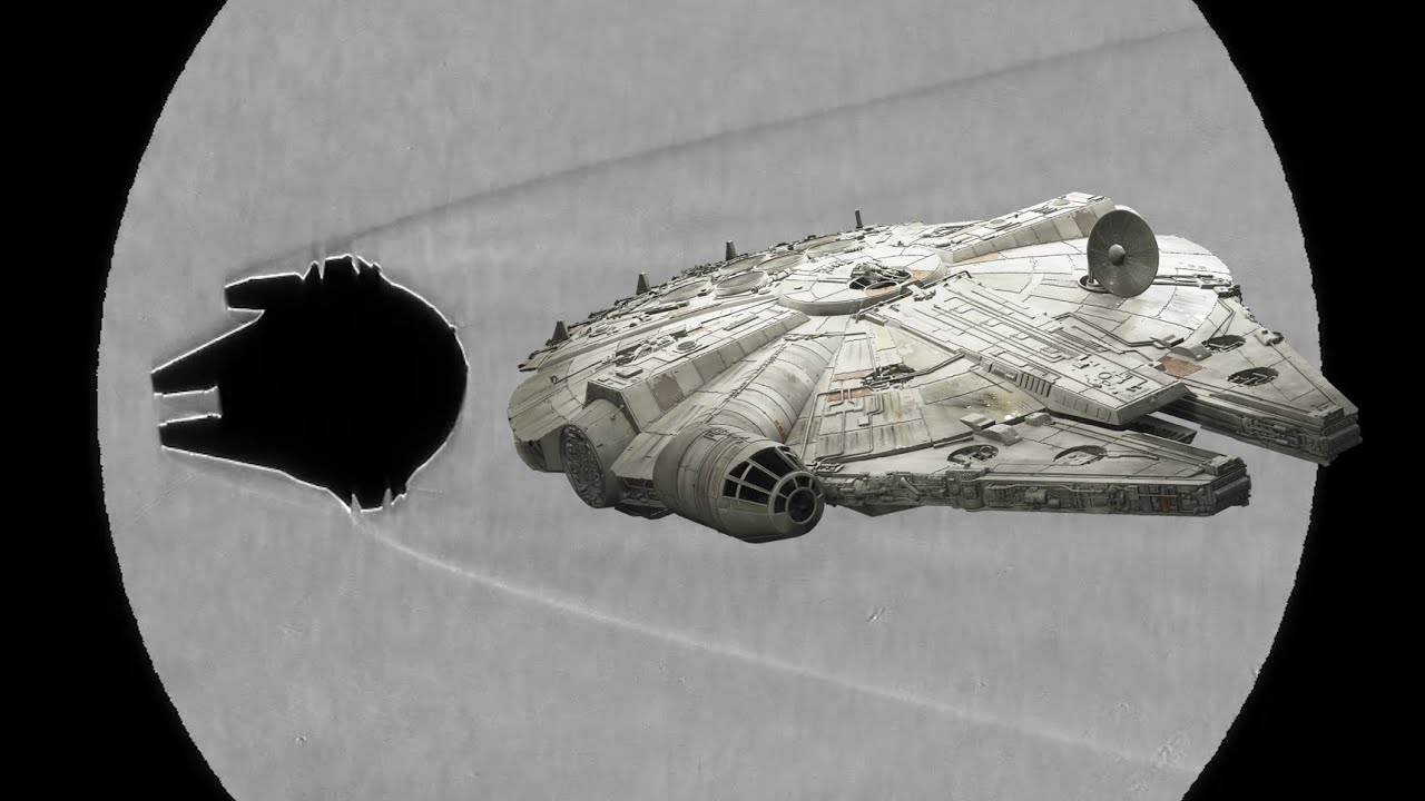 EONSES Shorts: Millenium Falcon Loops the Loop at Mach 6 - YouTube