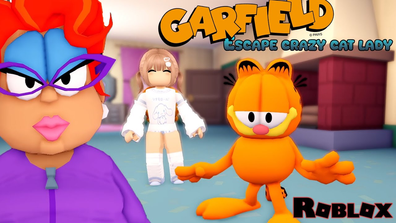 Garfield’s Escape Crazy Cat Lady - YouTube