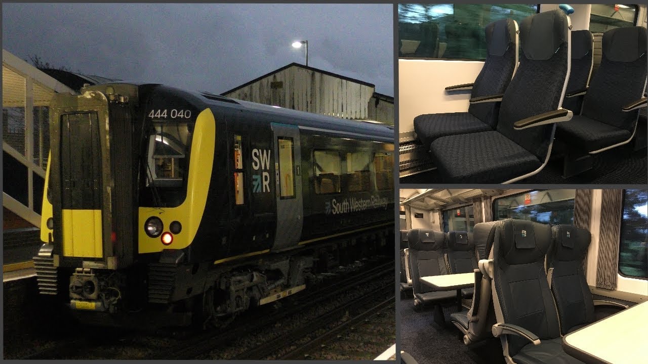 Interior walkthrough of the newly refurbished Class 444040 | 10/11/2018 ...