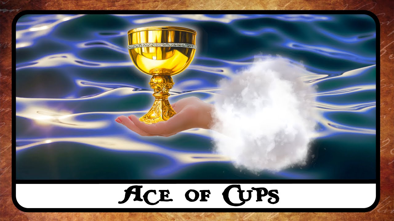 Ace of Cups Tarot Card Explained ☆ Meaning, Reversed, Secrets, History ...
