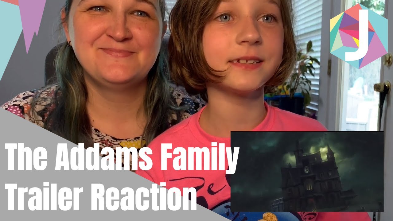 The Addams Family Official Trailer Reaction - YouTube