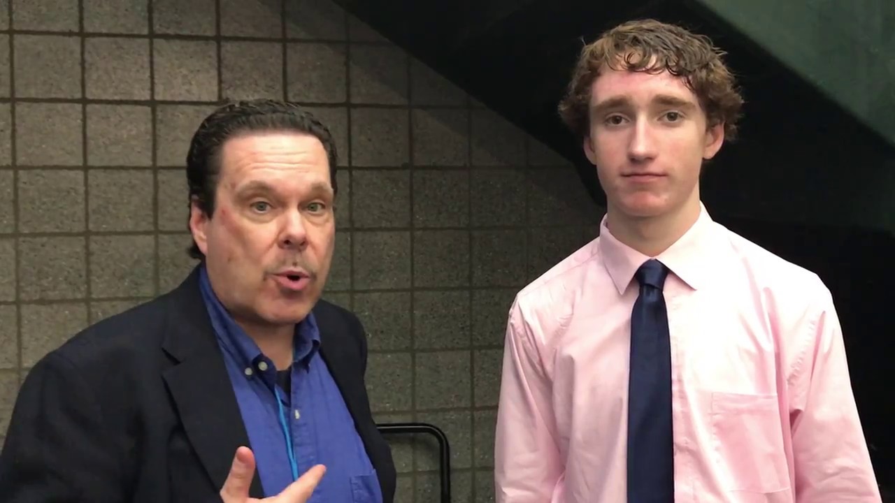 Jamie Mauro of Franklin Regional on MSA Sports Stage - YouTube