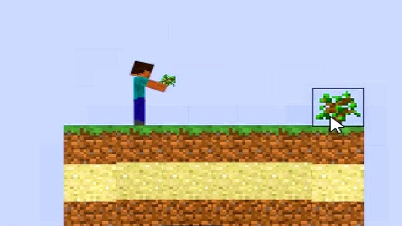 Minecraft Skyblock 2D - YouTube