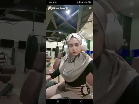 naura amor96 - LIVE TIKTOK LAGI GYM GEDE BANGET💦🍑