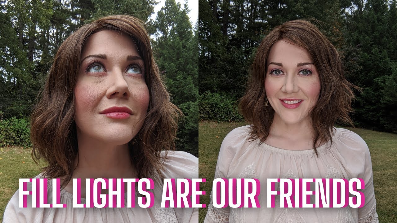 Why I use fill lights when I shoot videos outside 💡 - YouTube