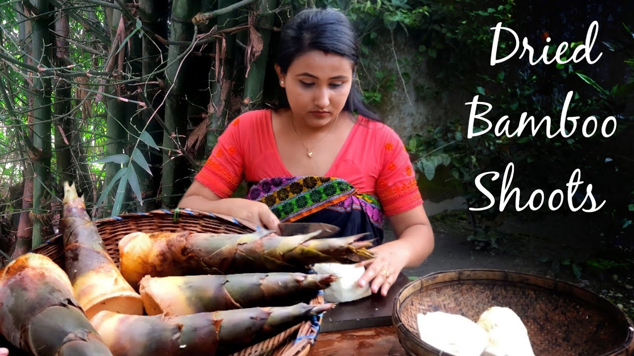 BODO Dish | Chicken with Bamboo Shoots | How to cook Dried Bamboo ...