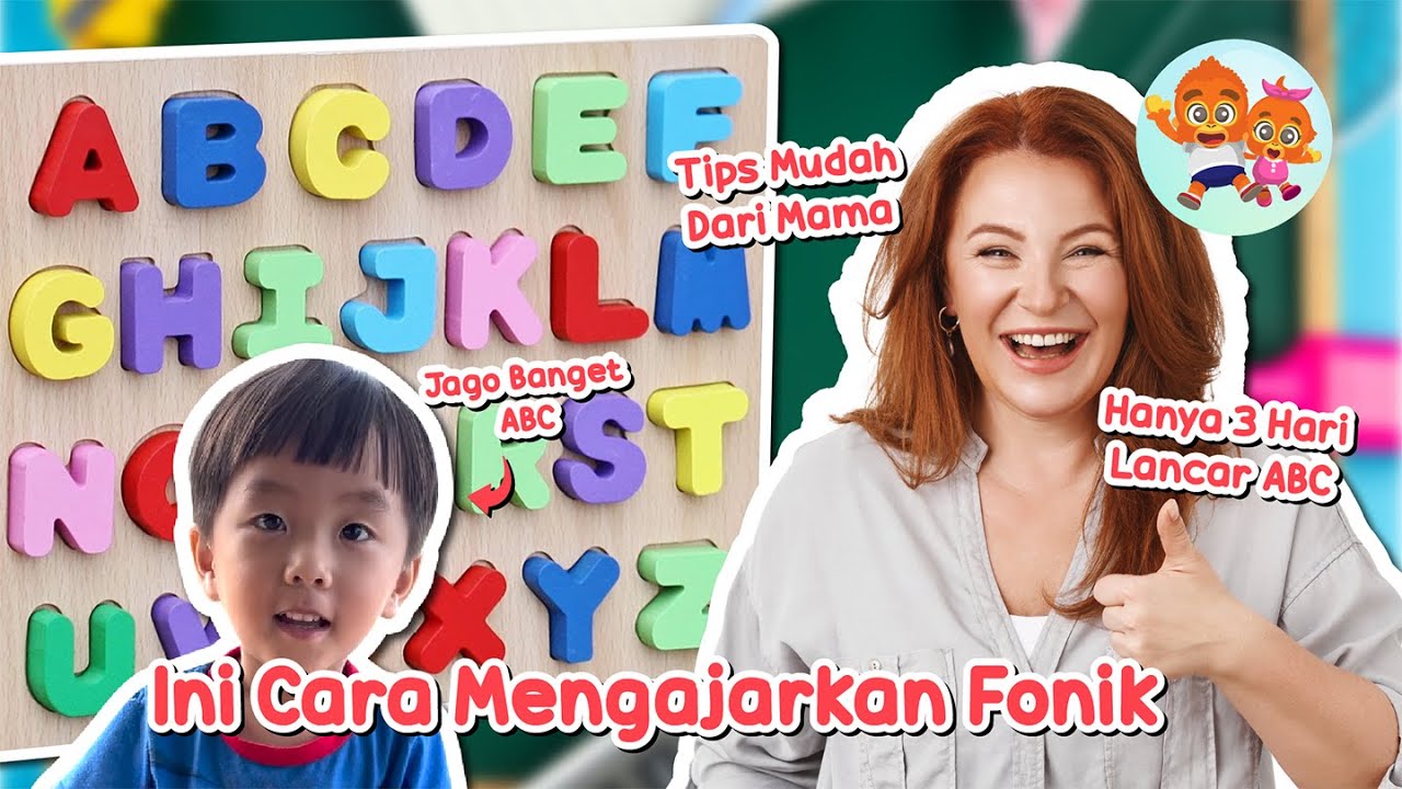 Ini Cara Hika Belajar Fonik / Bunyi Huruf Alfabet ABC Dalam 3 Hari Saja | Coco dan Nana - YouTube