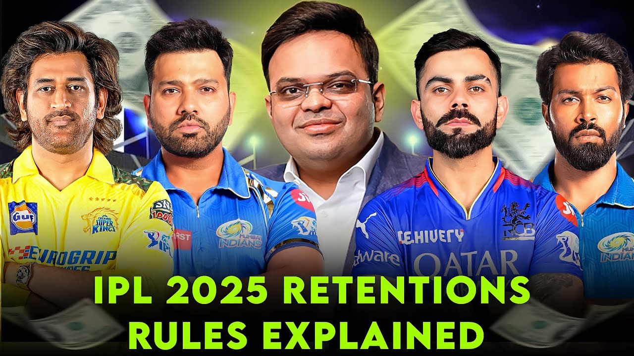 IPL RETENTIONS RULES 2025 EXPLAINED | - YouTube