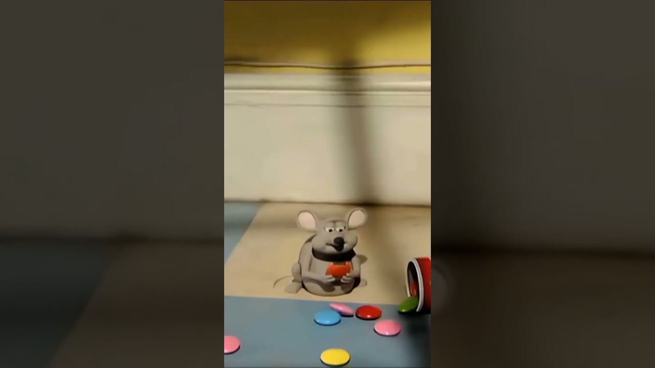 Lonely Mouse eating m&ms - YouTube